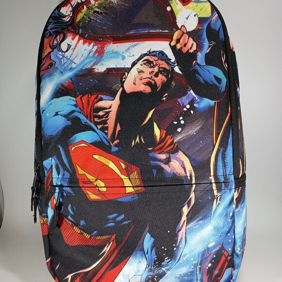 DC Comics | Accessories | Superman Backpack Dc Comics Laptop Tablet ...